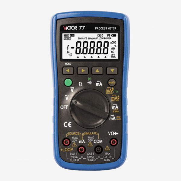 VICTOR 79A | Calibrador de Proceso Multifunción con Temperatura - Improtek Latam